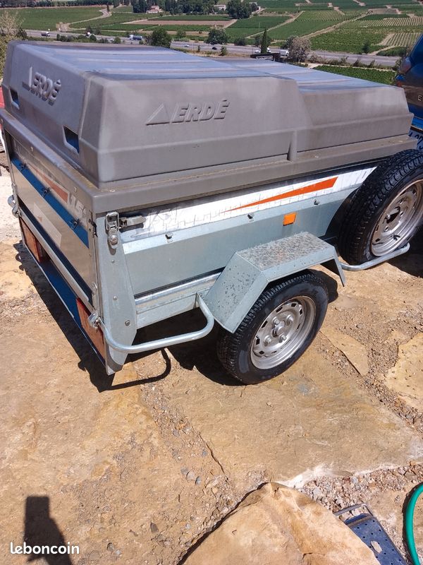 Remorque ERDÉ 153 bagagere ttes options - Équipement auto