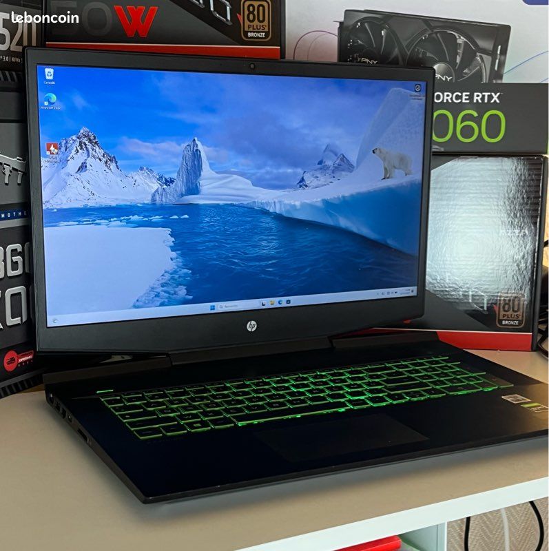 🌈 Pc portable gamer HP PAVILION GAMING - i5 10300h - GTX 1650 ti - 16go ...