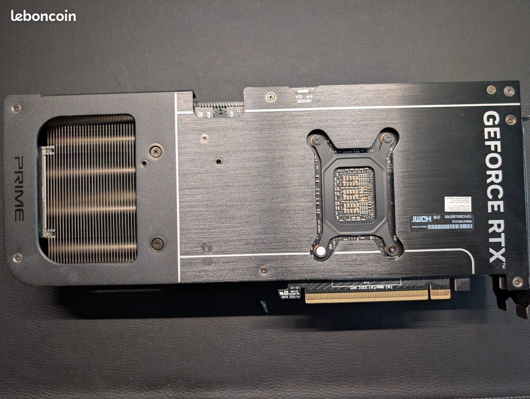 ASUS PRIME GeForce RTX 5070 OC 12 Go GDDR7 — Excellent état ...