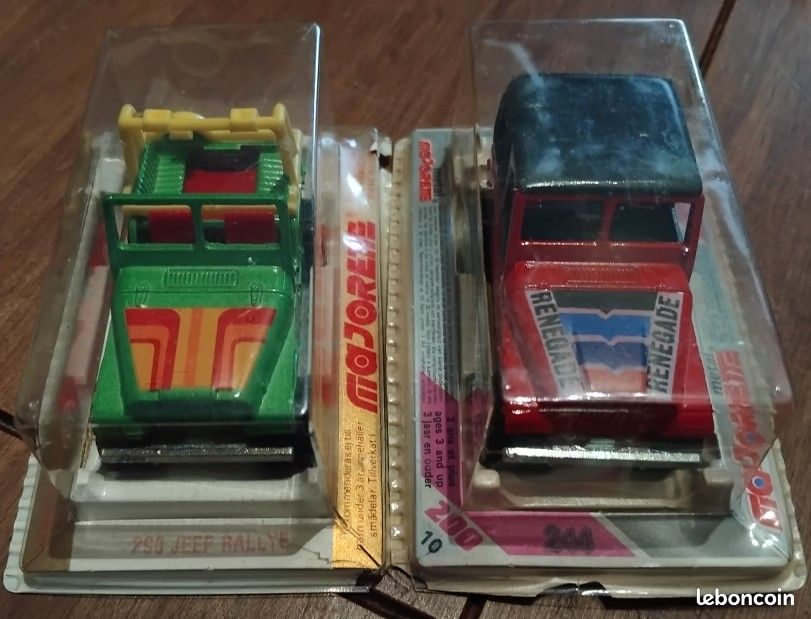 Lot 2 majorettes jeep année 80 90 - Collection
