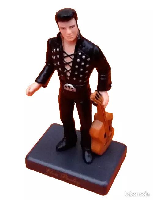 Années 1980 Figurine PVC Elvis Presley Minigama Mini-g - Collection