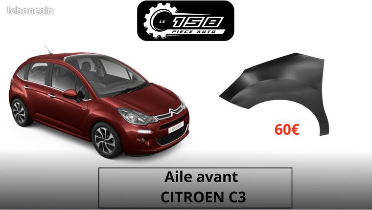 Parechoc citroen c3 d'occasion - Équipement auto - leboncoin