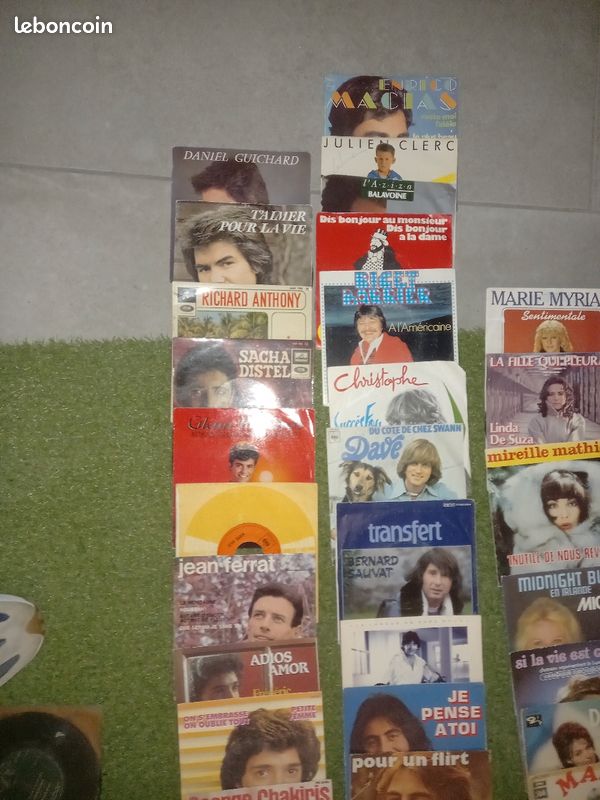 Disques vinyle 45 tours - Collection