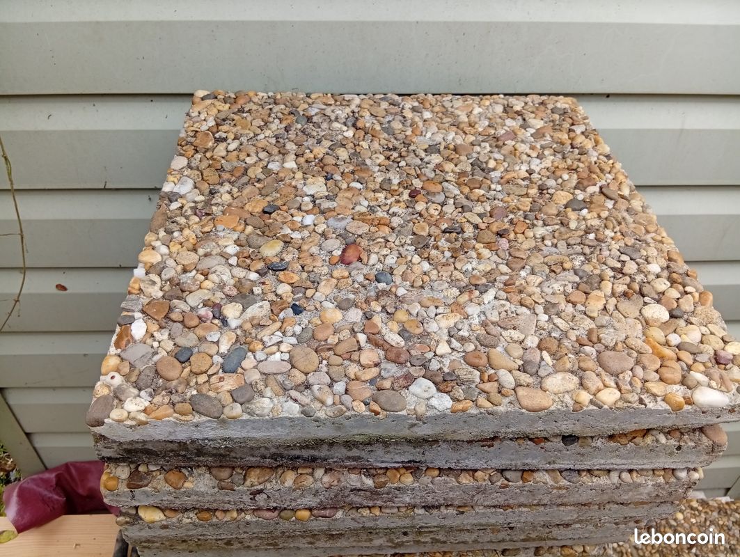 Dalles beton - Bricolage