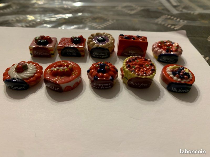 Fèves fruits rouge en dessert - Collection