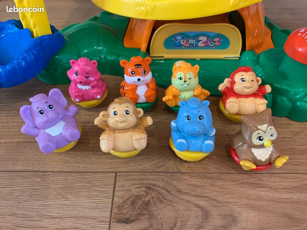 Arbre cabane magique et 8 zoomizooz - Jeux & Jouets