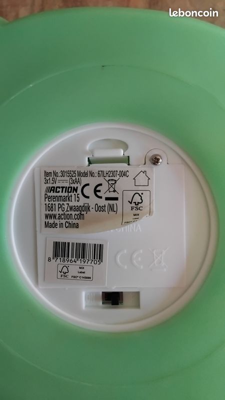 Veilleuse dinosaure Action grand format – Très bon état - Mobilier enfant