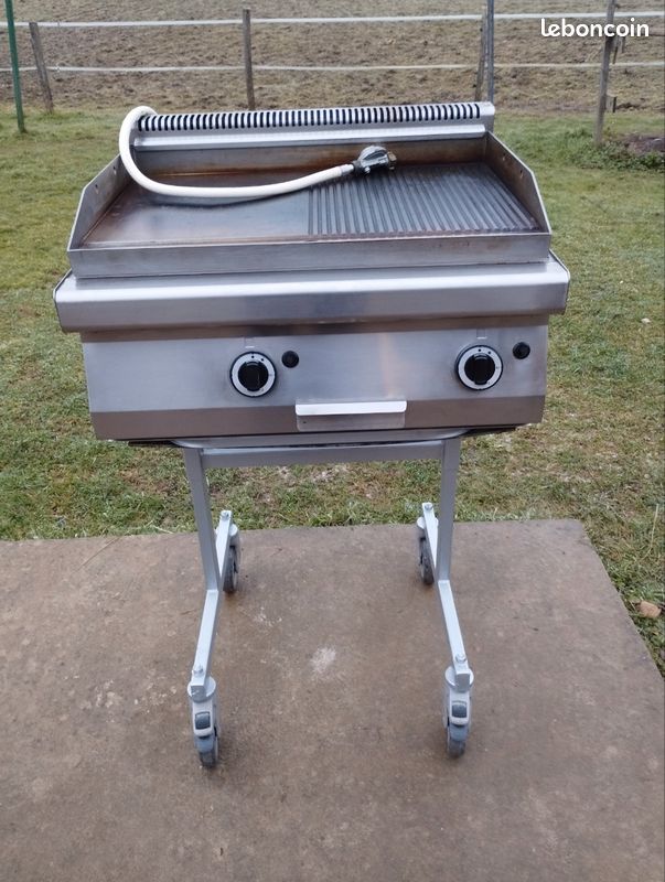 Plancha professionnel gaz - Équipements pour restaurants & hôtels