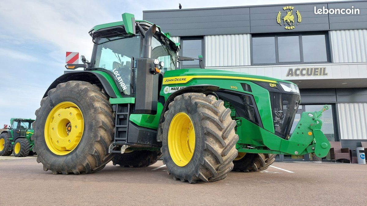 John Deere 8R370 - ULTIMATE - ILS - Cde Pro - - Tracteurs