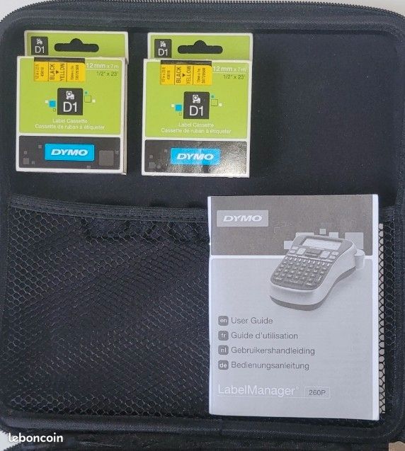 Imprimante étiquette Dymo 260P avec 5 cartouches neuves - Équipements ...