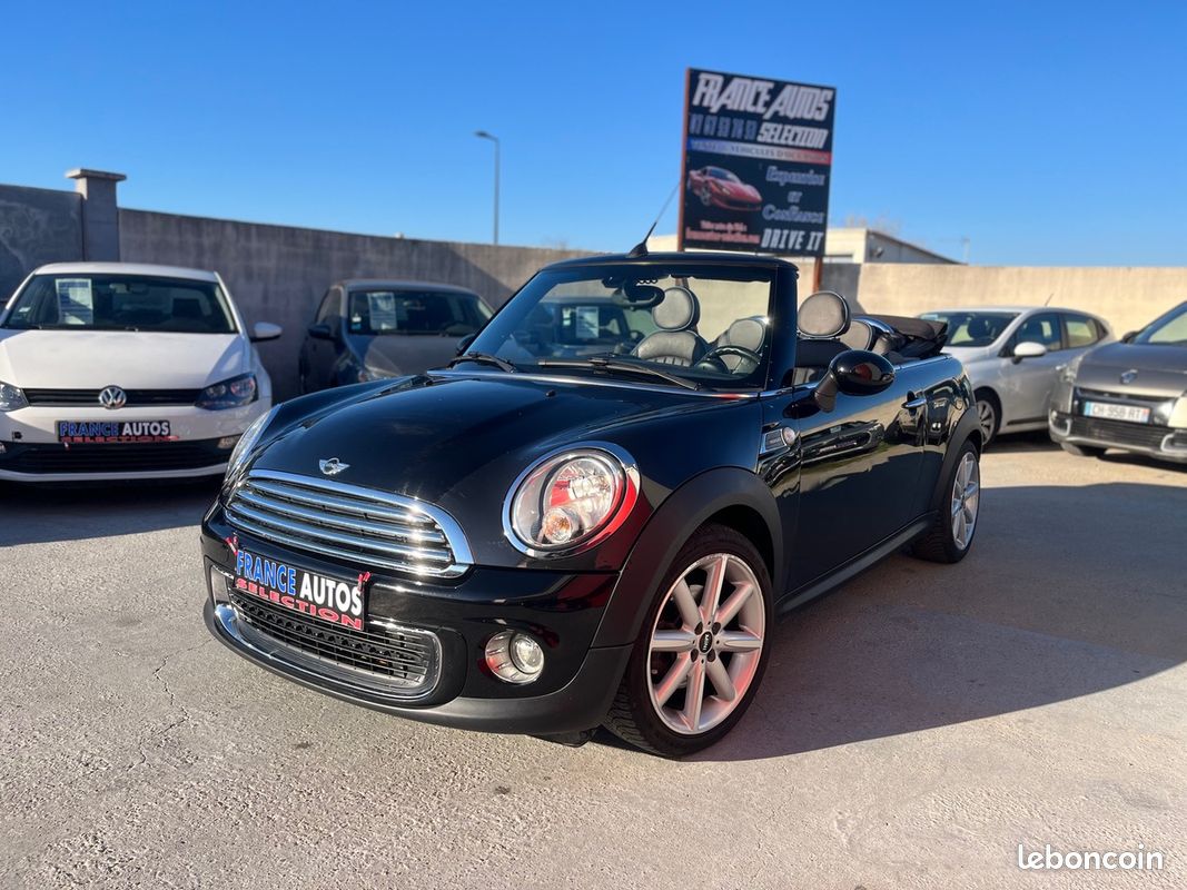 Mini Mini CABRIOLET1.6 122 2015 - MODE SPORT & PACK CUIR-RÉVISÉE ...