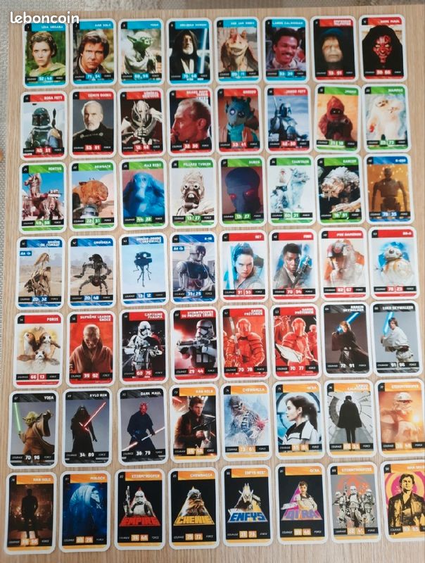 Cartes Star Wars - Collection