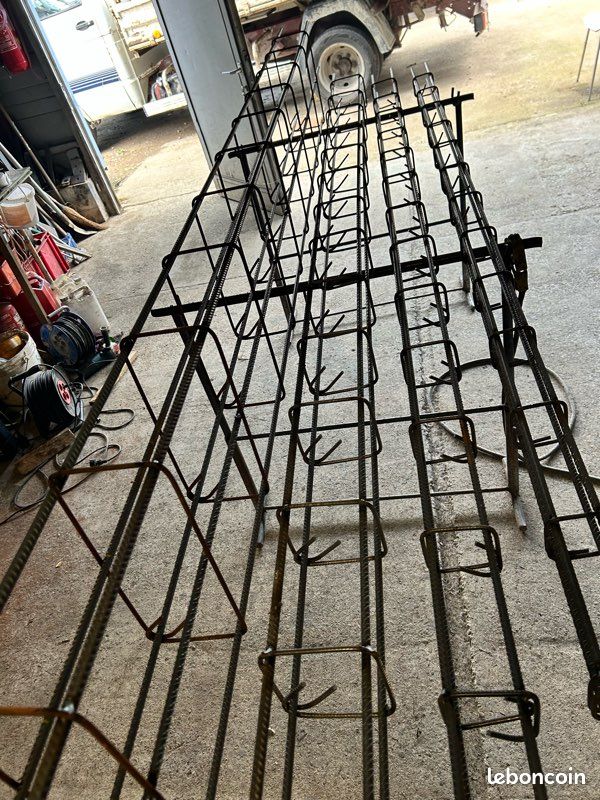 15/15cm 35/15cm 10/10cm 8/8cm armatures pour béton chaînage poteau ...