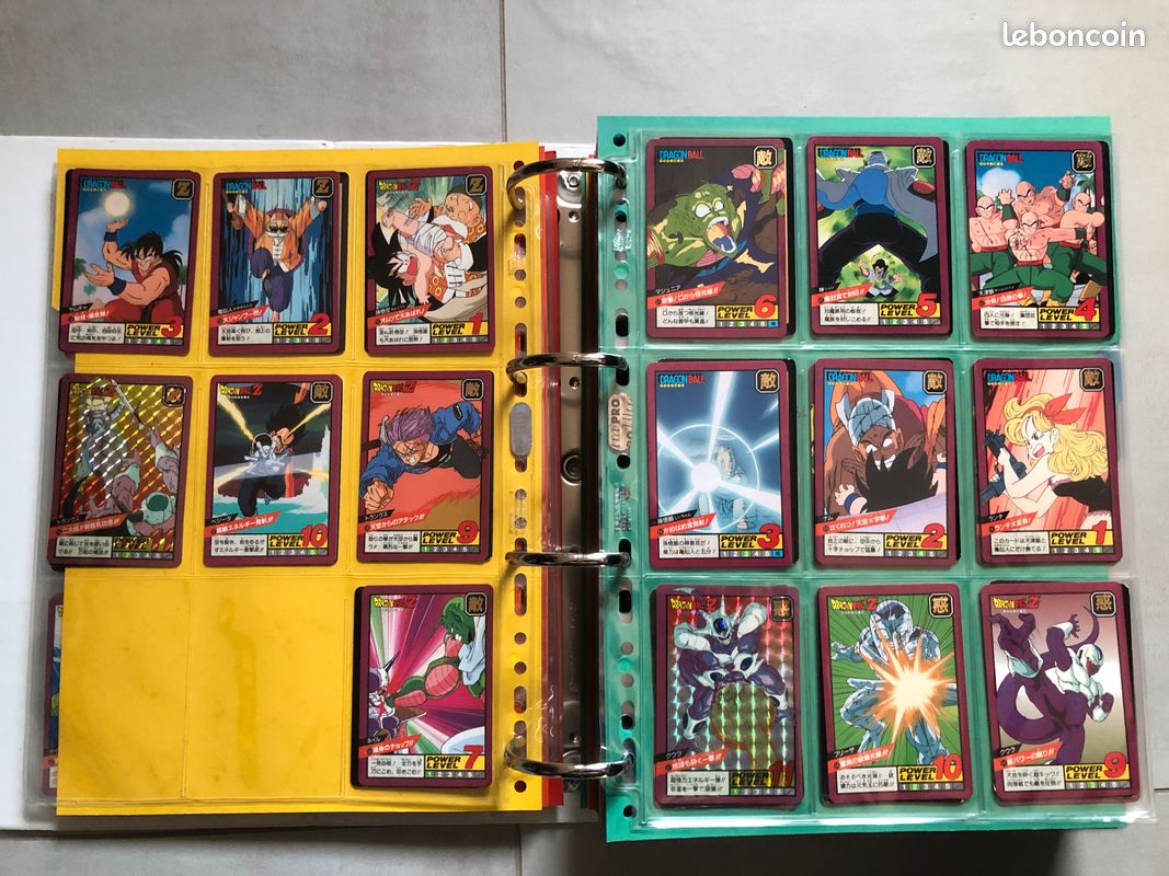 Carte DBZ Super Battle power level Dragon ball z Carddass - Collection