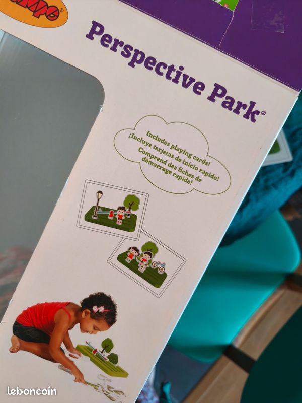 Jeu éducatif de logique spatiale perspektive park reperage dans l ...