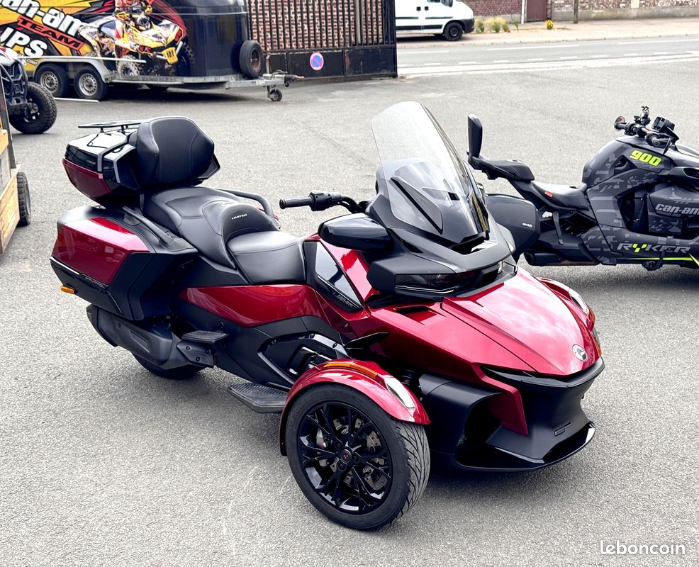CAN AM SPYDER RT 1330 LIMITED Rouge Marsala Métal GA 06/2026 Trike can ...