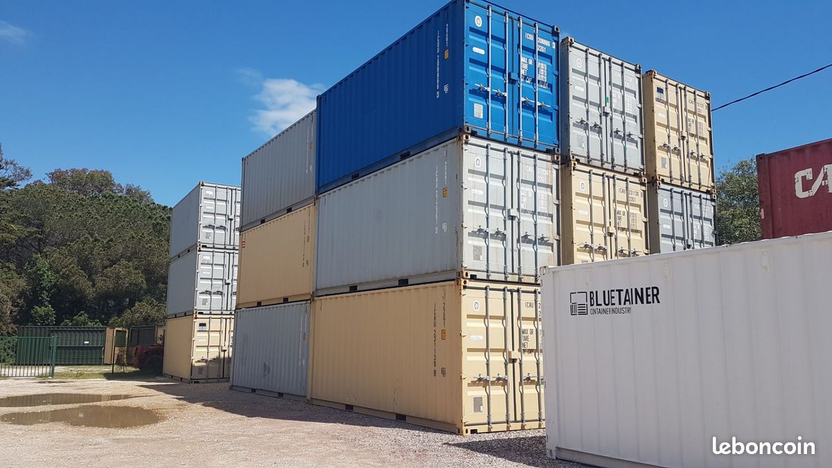Container maritime 20 & 40 Pieds (6m) & (12m) - Manutention - Levage