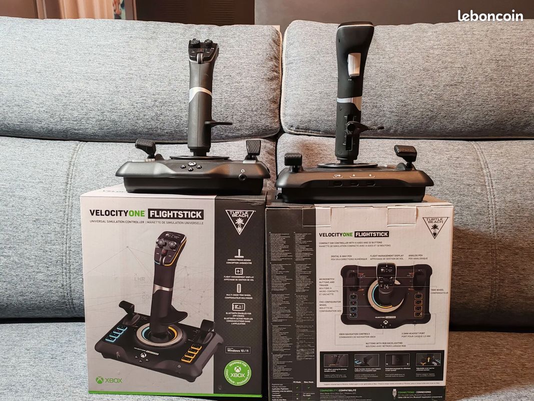 Double Joystick TURTLE BEACH velocityone - Accessoires informatique