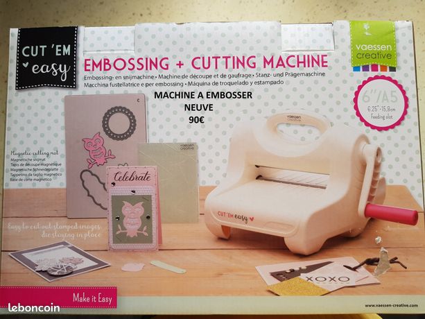 Machine a embosser d'occasion - Loisirs créatifs - leboncoin