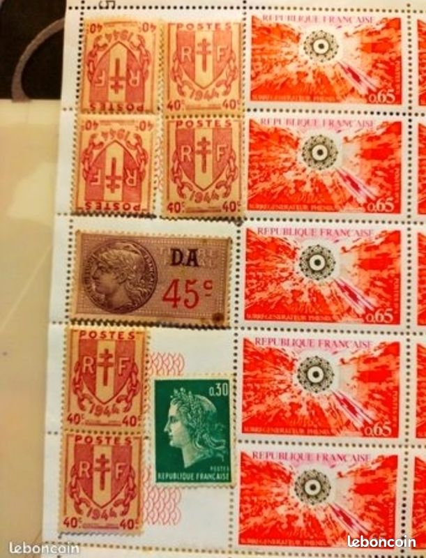 Collection de timbres - Collection