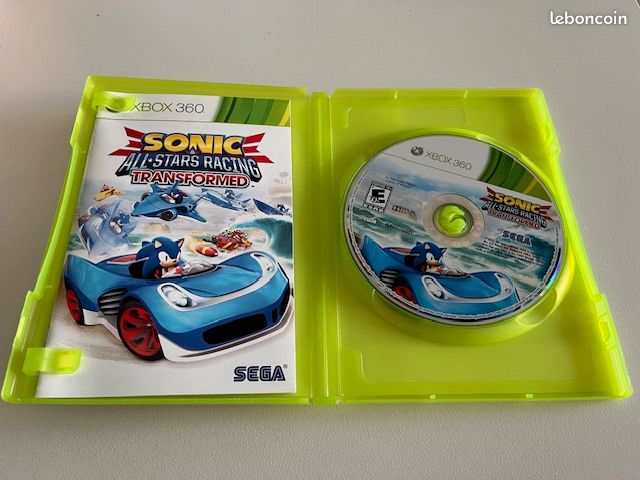 Jeu Sonic All-stars Racing Transformed - XBox 360 - Excellent état ...