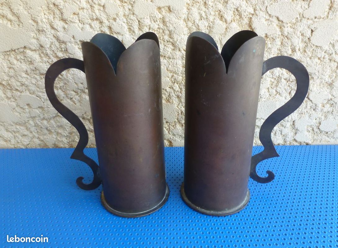 Paire d’artisanat de tranchée allemand WW1 - Collection