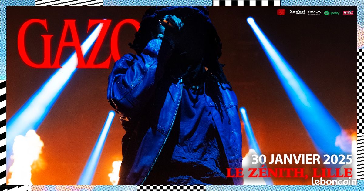 Concert gazo - Billetterie
