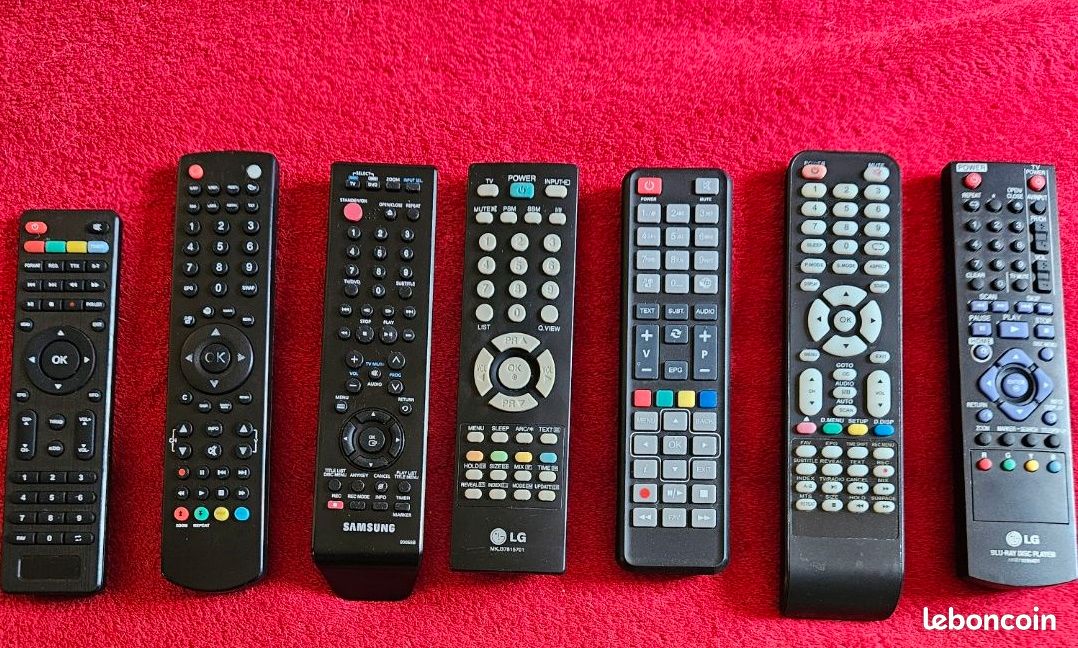 Télécommandes samsung, lg et autres - Photo, audio & vidéo