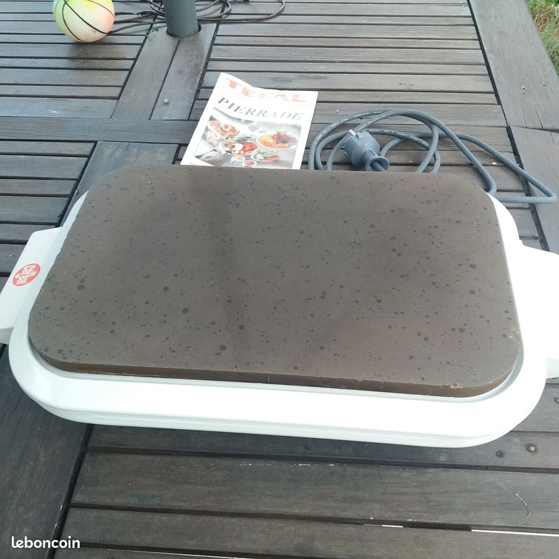 Pierrade électrique TEFAL p/grillades viandes, poissons, légumes ...