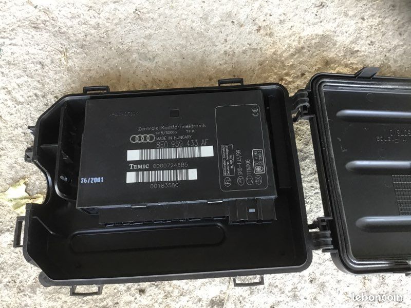 Boîtier confort Audi A4 - Équipement auto