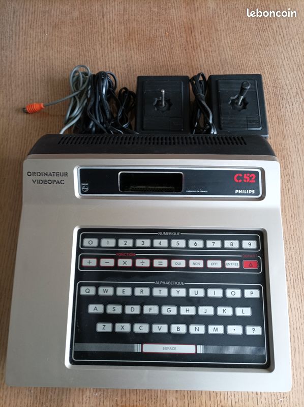Console de jeux VIDÉOPAC C52 PHILIPS - Consoles
