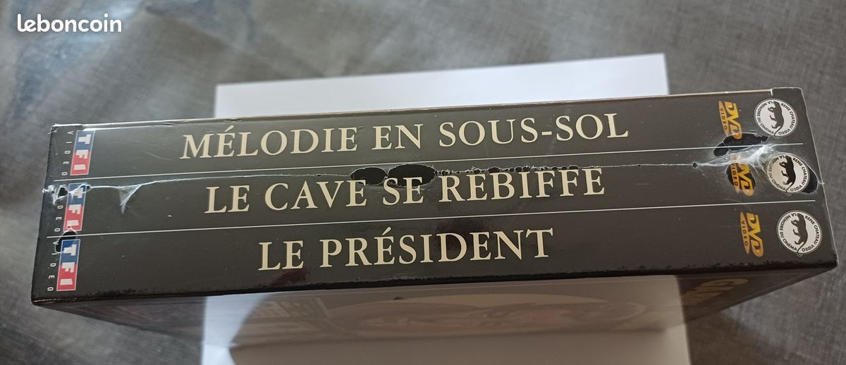 Gabin /Audiard - Coffret neuf - 3 DVD - - DVD - Films