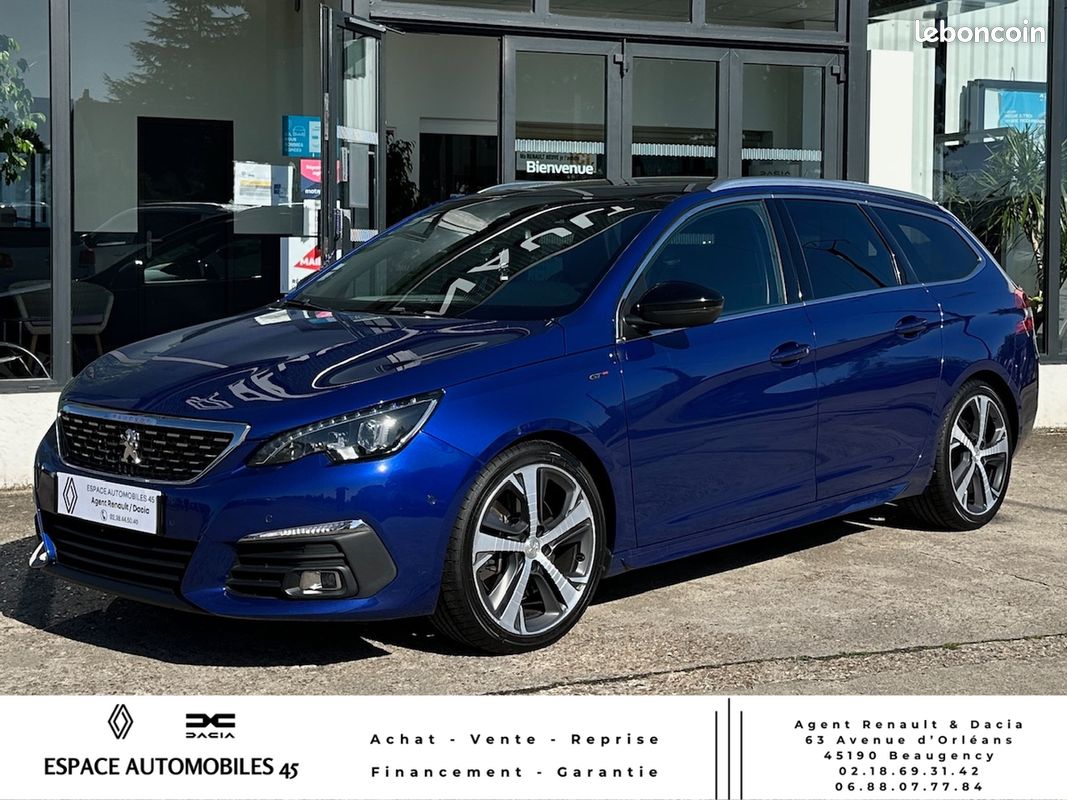 Peugeot 308 SW 2.0 BLUEHDI 180 CH GT EAT8 TOIT PANORAMIQUE APPLE ...