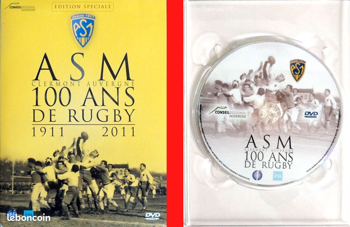 Dvd ASM - 100 ans de RUGBY - 1911 / 2011 - DVD - Films
