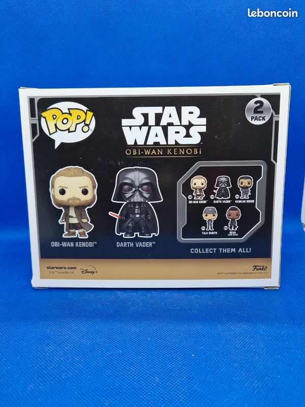 Figurine pop obi wan kenobi & darth vader 2 pack - Collection