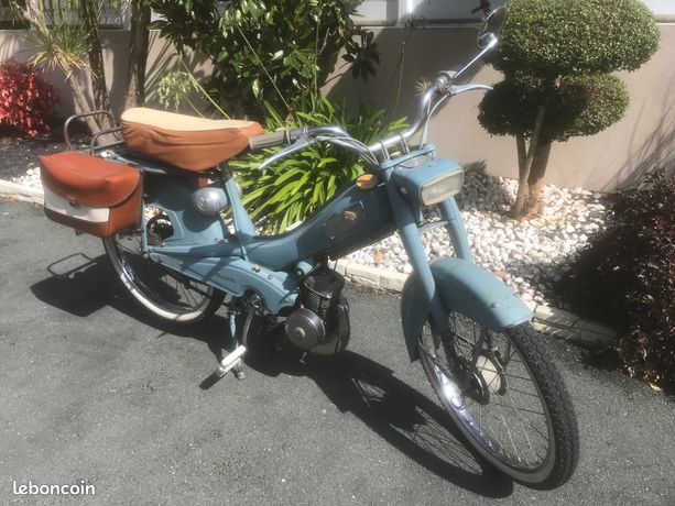 Mobylette motobecane bleu d'occasion - Motos - leboncoin