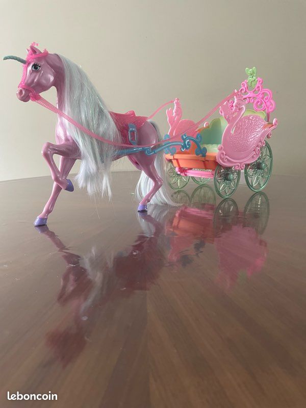 Barbie : Cheval, carrosse - Jeux & Jouets