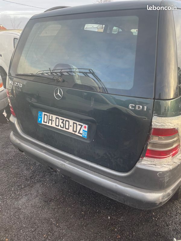 Mercedes-benz classe m ml 270 cdi 1999 2005 - Équipement auto