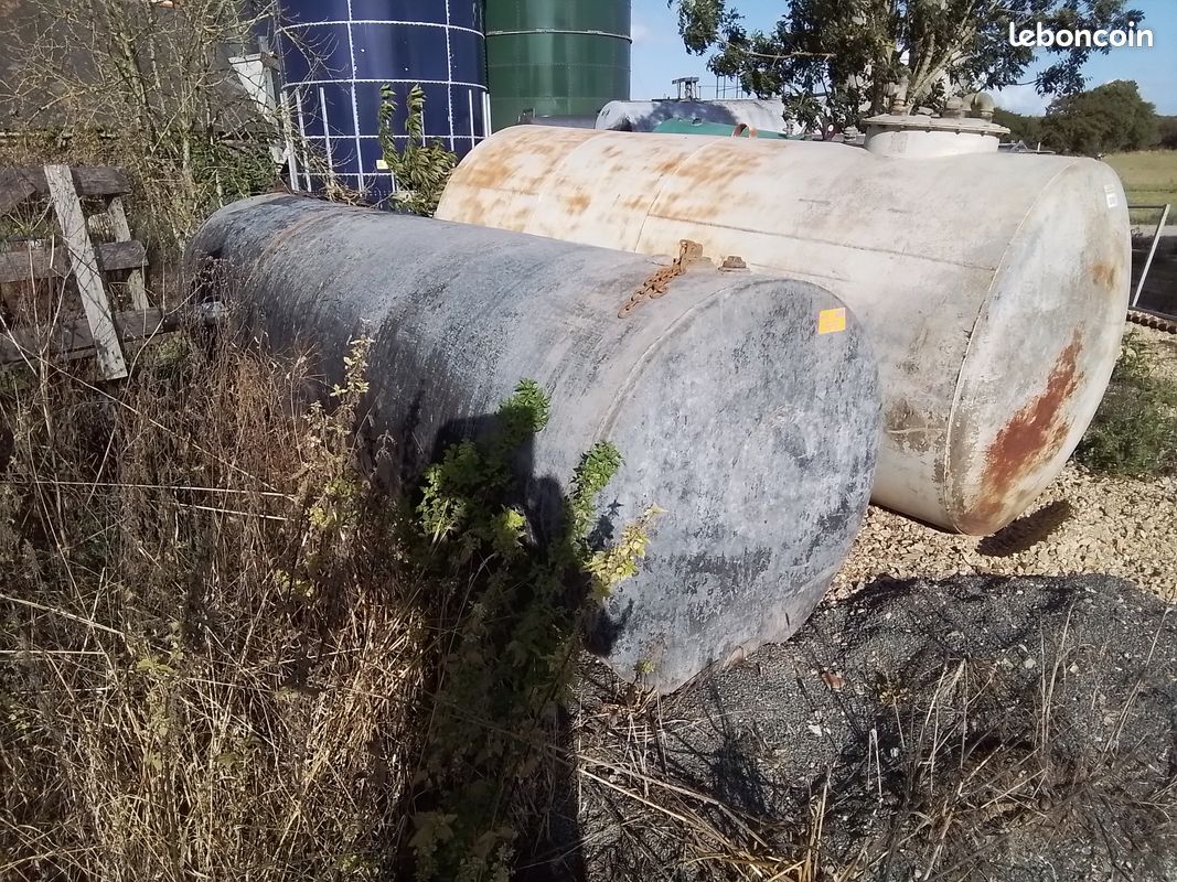 Cuve à fuel ronde - Matériel agricole