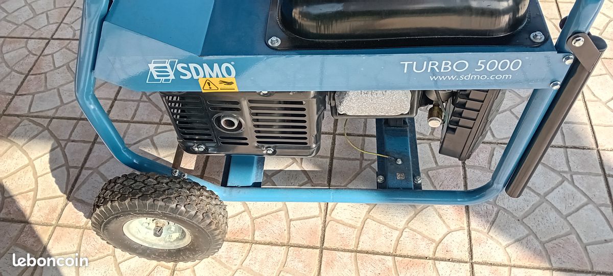 Groupe électrogène SDMO Turbo 5000 - Bricolage