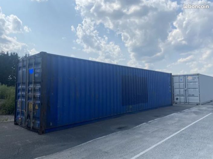 63- VISIBLE ET DISPONIBLE SUR DEPOT - container maritime - 40 pieds ...