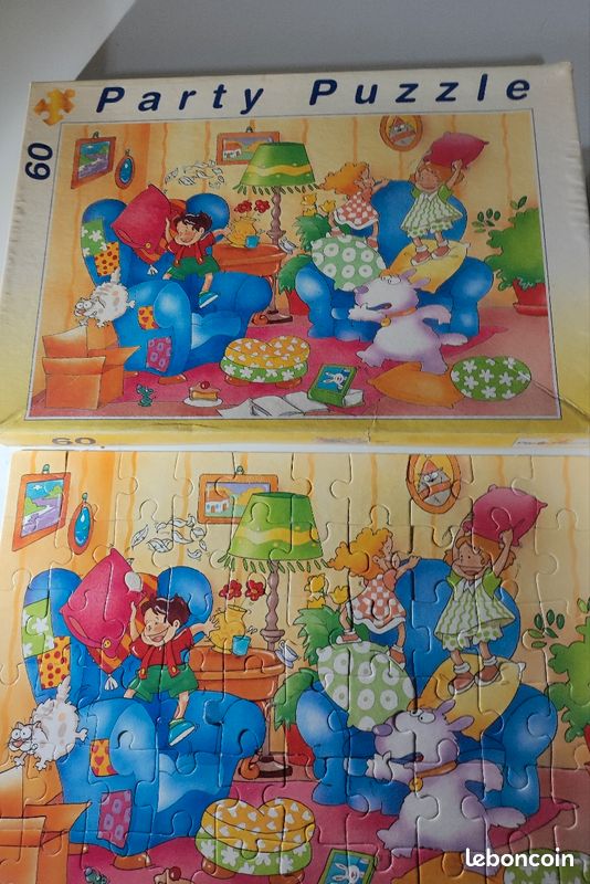 Puzzle 60 pièces PARTY PUZZLE - Jeux & Jouets