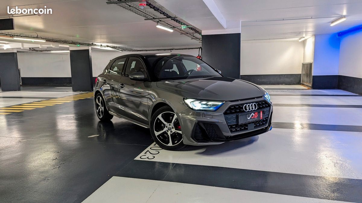 Audi A1 Sportback 40 TFSI 200 S-Line S-Tronic* Gris Chronos Métalisée ...