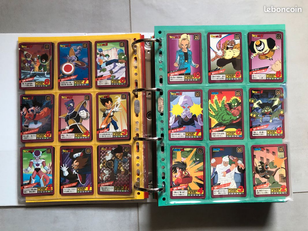 Carte DBZ Super Battle power level Dragon ball z Carddass - Collection