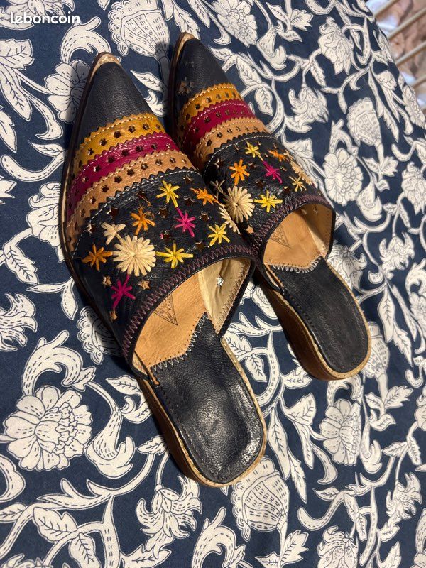 Babouches marocaine chaussures - Chaussures