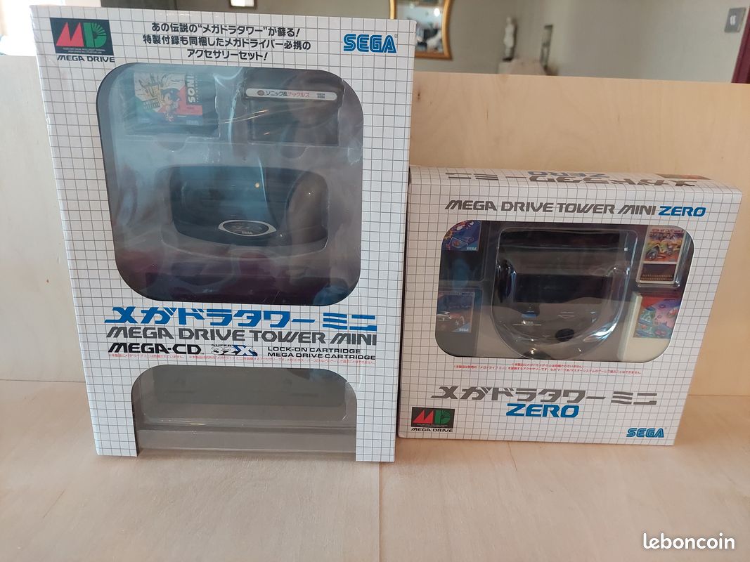Mega Drive Tower Mini Mega cd 32x & Mini Zero Console Japon - Consoles