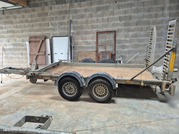Remorque hubiere d'occasion - BTP - Chantier gros-oeuvre - leboncoin