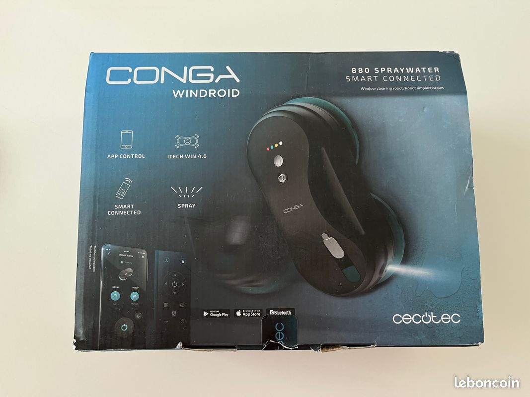 Robot lave vitres CONGA Windroid 880 - Électroménager