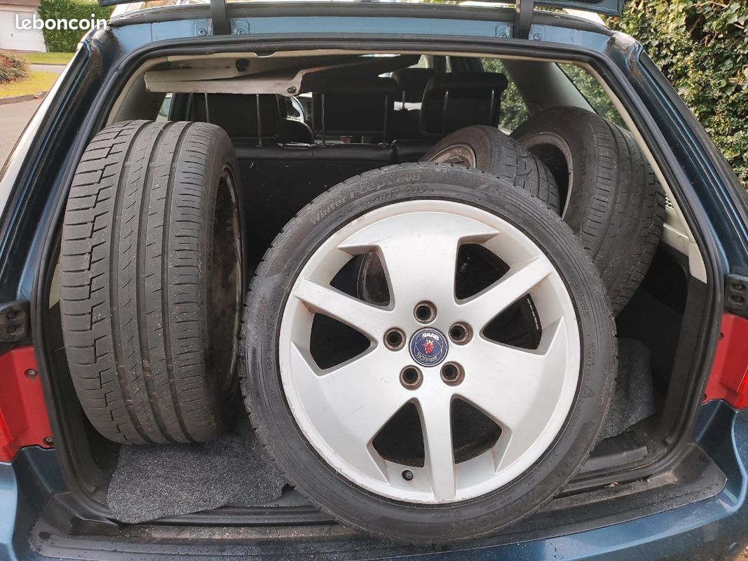 Jantes alu Saab 9-5 pneus 225/45/17 - Équipement auto