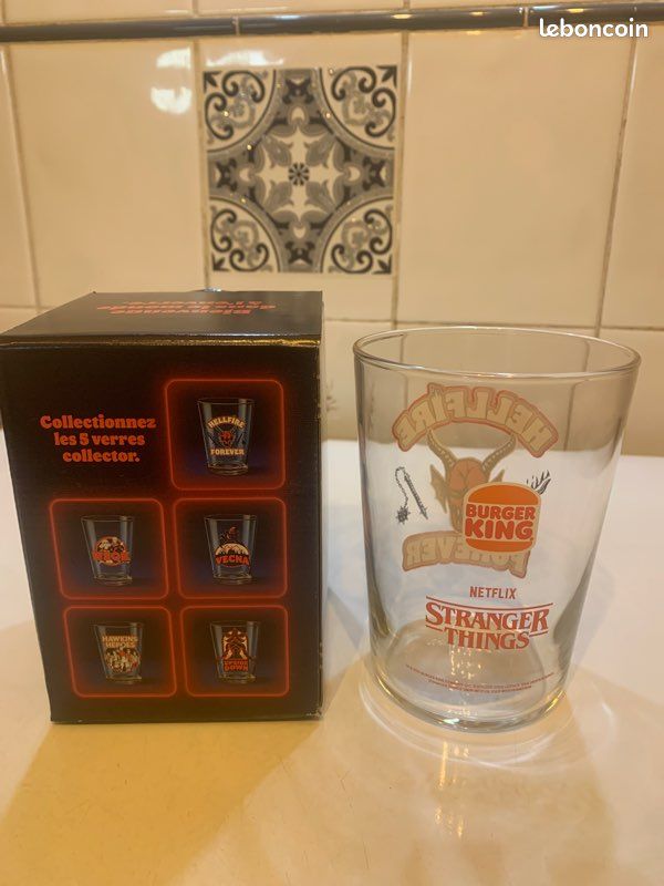 Verre stranger things BK - Collection